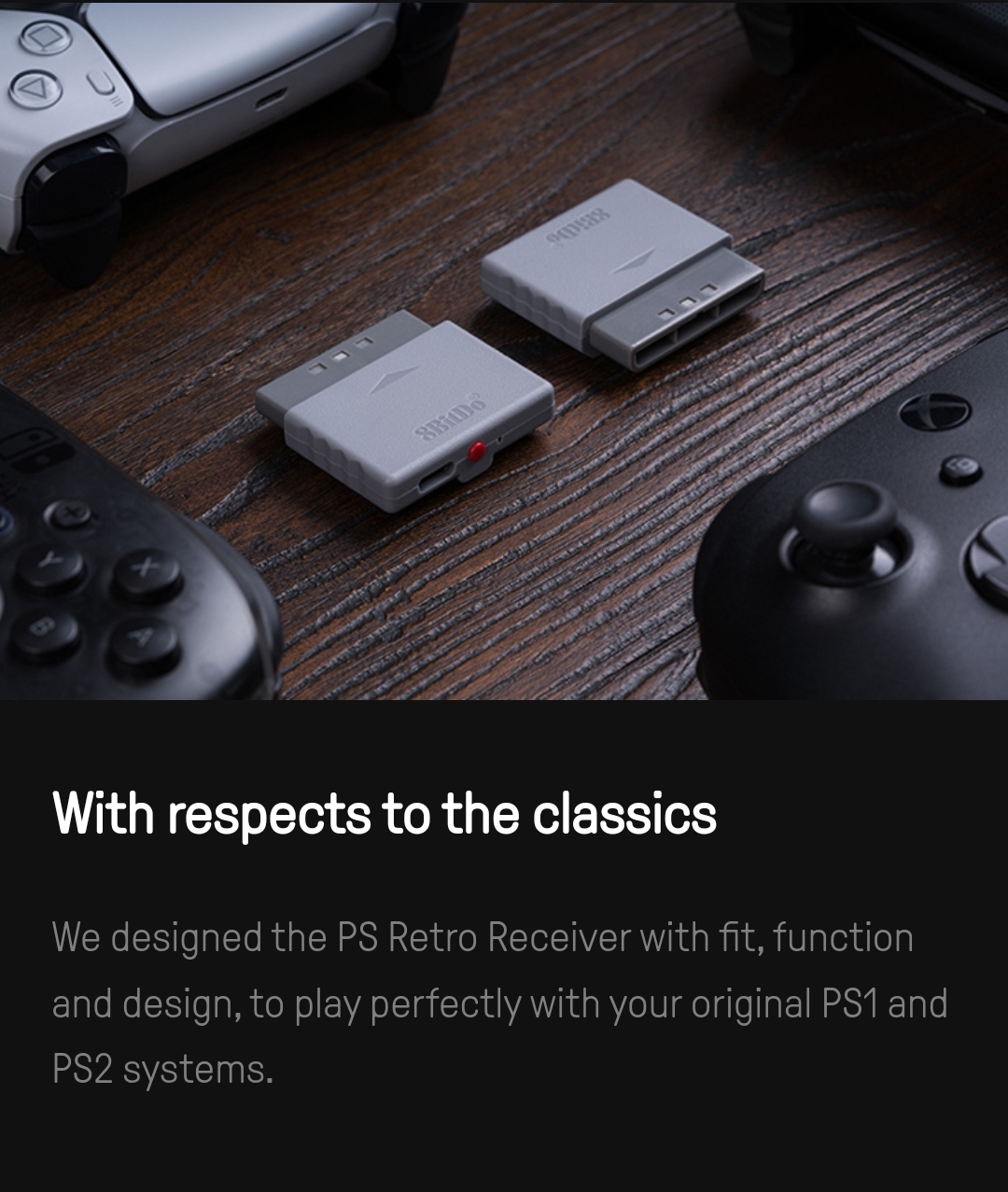8Bitdo PS Receiver